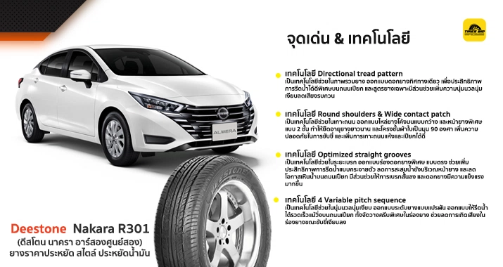 215/60 R16 95V NAKARA R301 DEESTONE